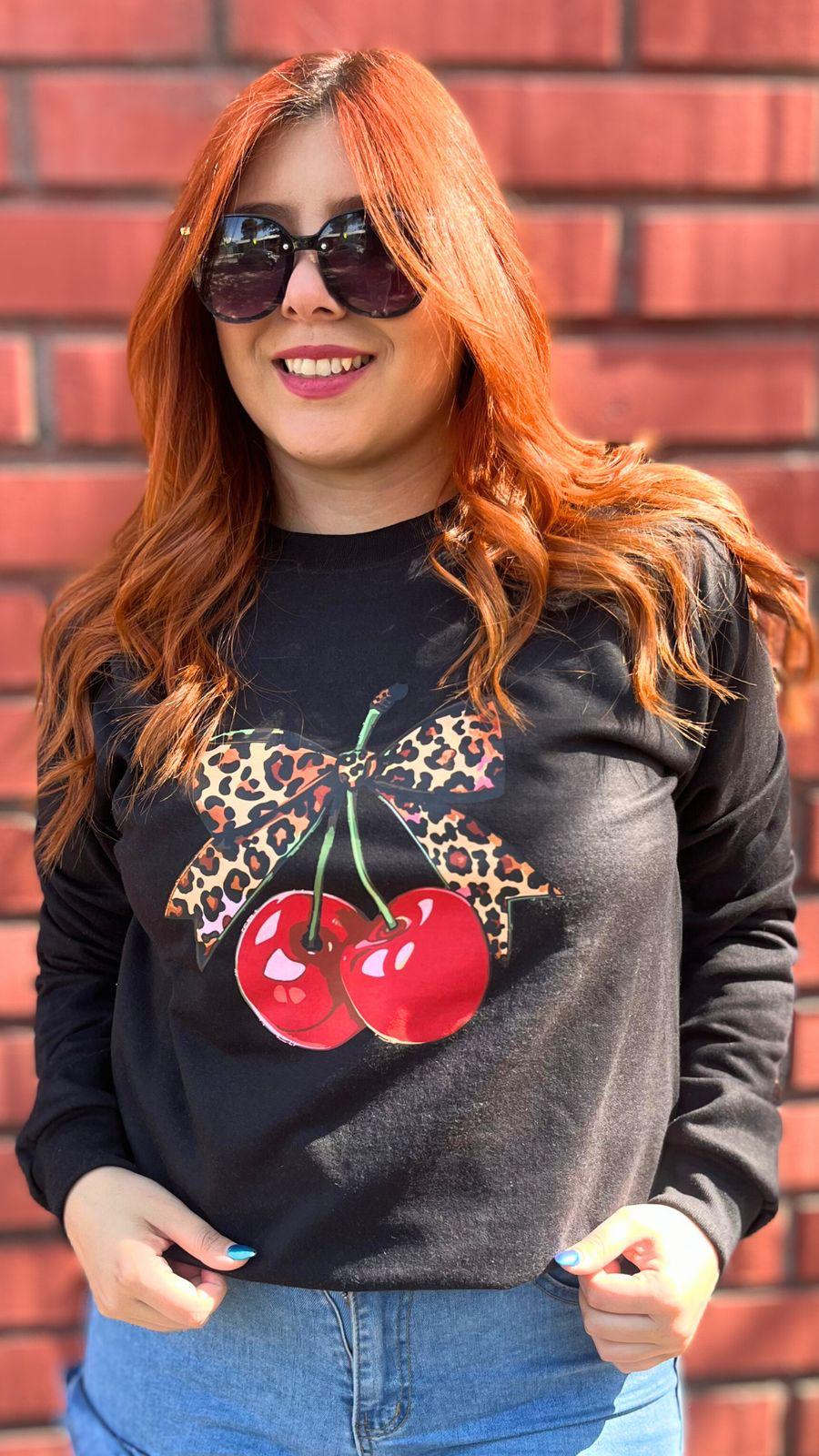 POLERON CHERRY LAZO NEGRO – Septima